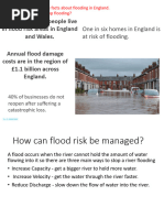 Hard vs Soft Engineering in Rivers | PDF | River | Flood