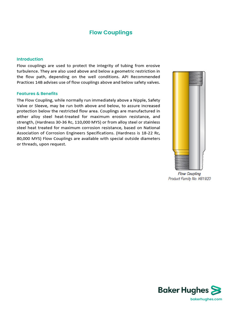 Flow Coupling | PDF