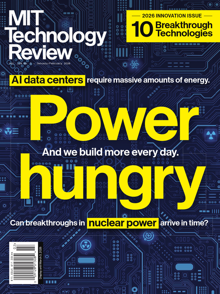 MIT Technology Review - Jan Feb 2026 | PDF | Artificial Intelligence ...