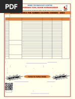IGTR Aurangabad Admission Notice 2025 | PDF | Government