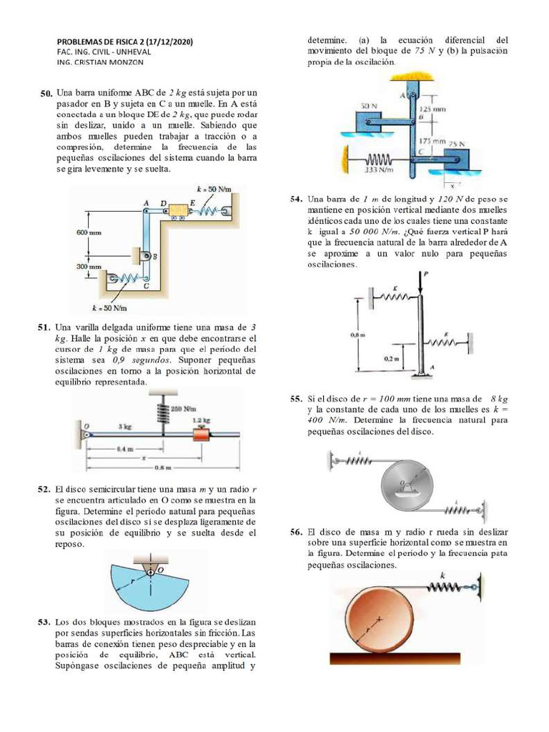 Problemas Mas Fisica 2 | PDF