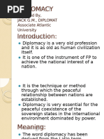Types of Diplomacy Explained | PDF | Diplomacy | Diplomat