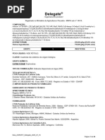 Bula do Herbicida Elevore 2024 | PDF | Ferimento | Nuvem