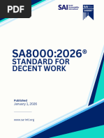 SA8000 Standard 2014 | PDF | International Labour Organization ...