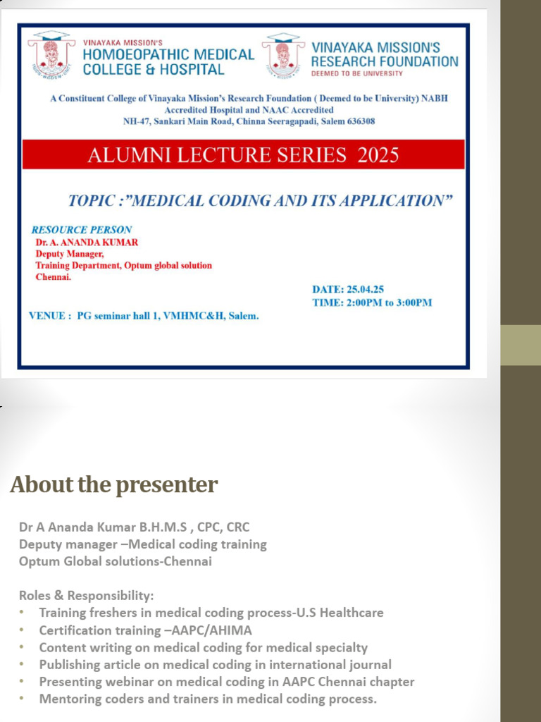 Medical Coding and Its Application | PDF | Medical Specialties | Medicine