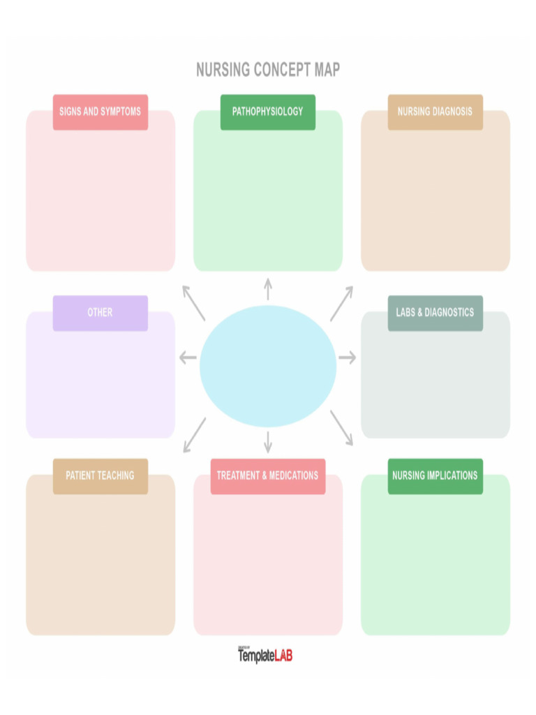 Nursing Concept Map | PDF