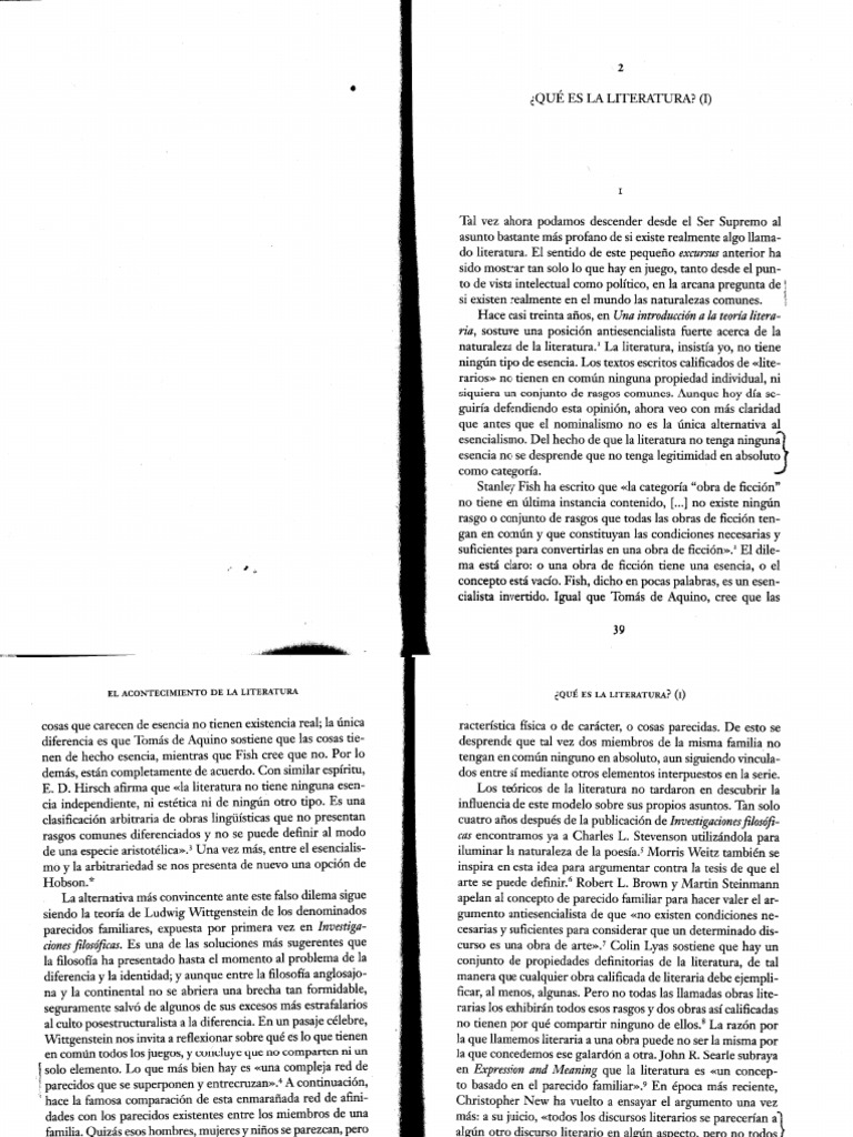 Eagleton - Qué Es La Literatura | PDF