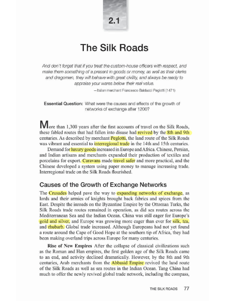 AMSCO AP World History Unit 2 Reading | PDF