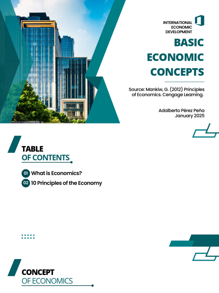 IDEI+Unit+1 +Topic+1+Basic+Economic+Concepts | PDF | Economics | Market ...
