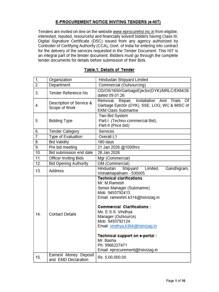 Garbage Ejector (DYK), SSE, LOG, WC and MISC | PDF