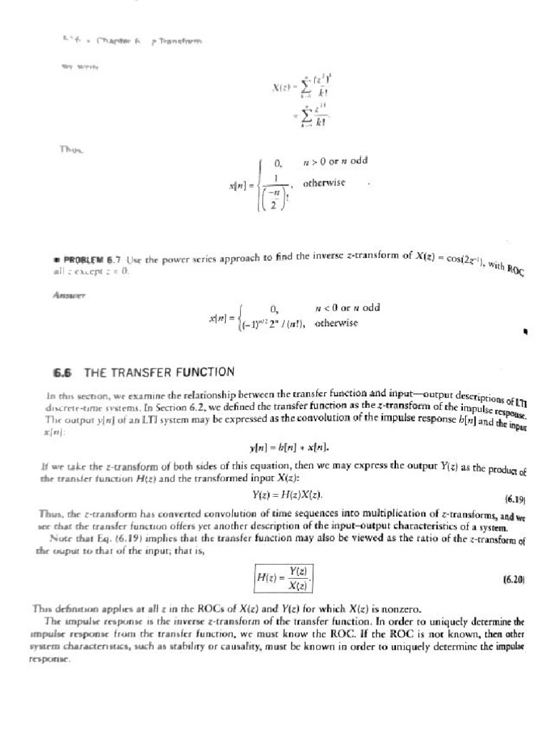 Z Transform 1 | PDF