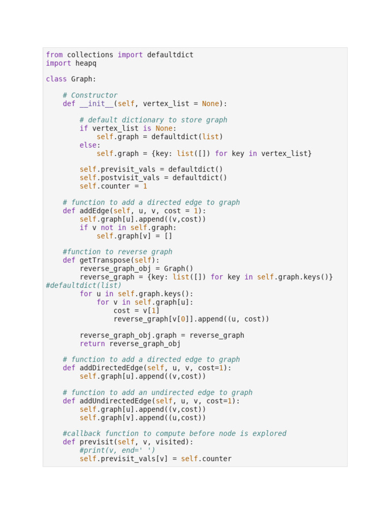 Graph DFS Assignment | PDF | Combinatorics | Graph Theory