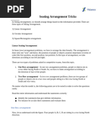 Seating Arrangement Problem Solving Guide | PDF | Teaching Mathematics