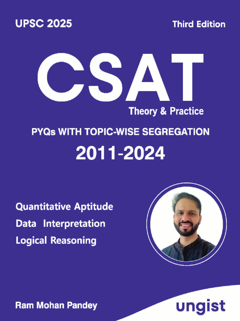 Csat 2025 Book For Upsc | PDF