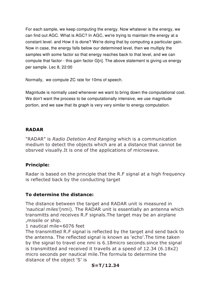 About AGC, Automatic Gain Control | PDF | Signal (Electrical Engineering) | Radar