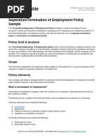 Regrettable Termination Process in Workday | PDF