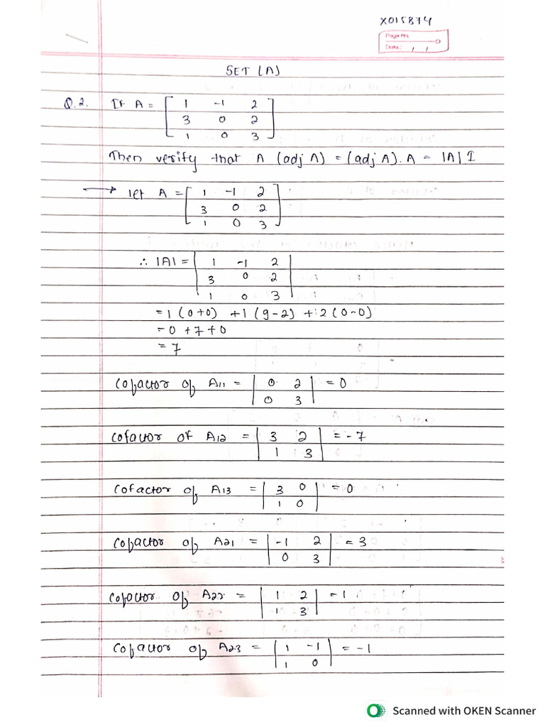 Math SET A Practical | PDF