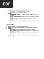 Tocolytic Agents: Mechanisms & Side Effects | PDF | Drugs | Pharmacology