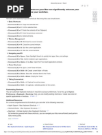 Snagit 2 Keyboard Shortcuts | PDF | Computer Keyboard | Keyboard Shortcut