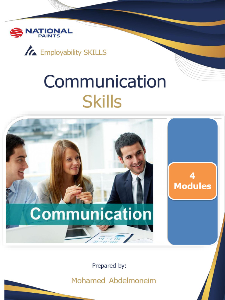 Communication Skills Book Material | PDF | Nonverbal Communication ...