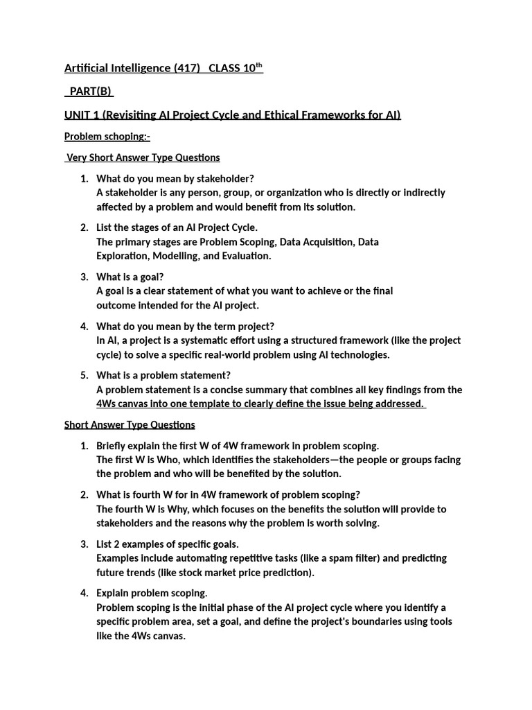 Artificial Intelligence Notes 26-27 | PDF | Artificial Intelligence ...