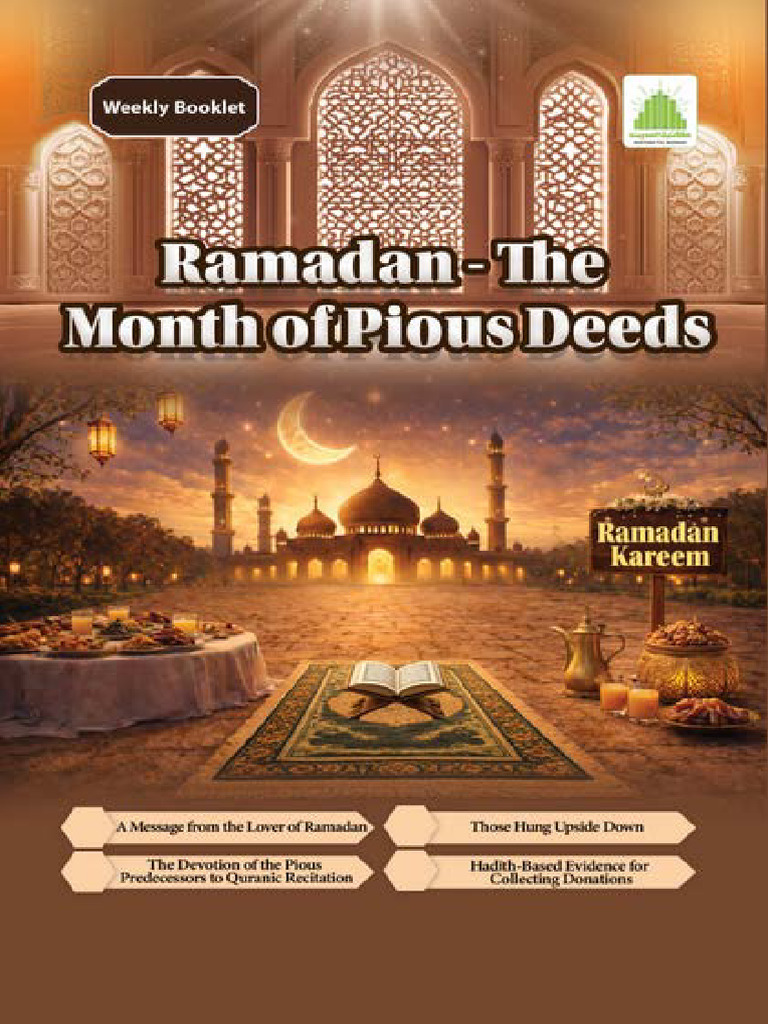 Ramadan The Month of Pious Deeds | PDF | Hadith | Sunni Islam