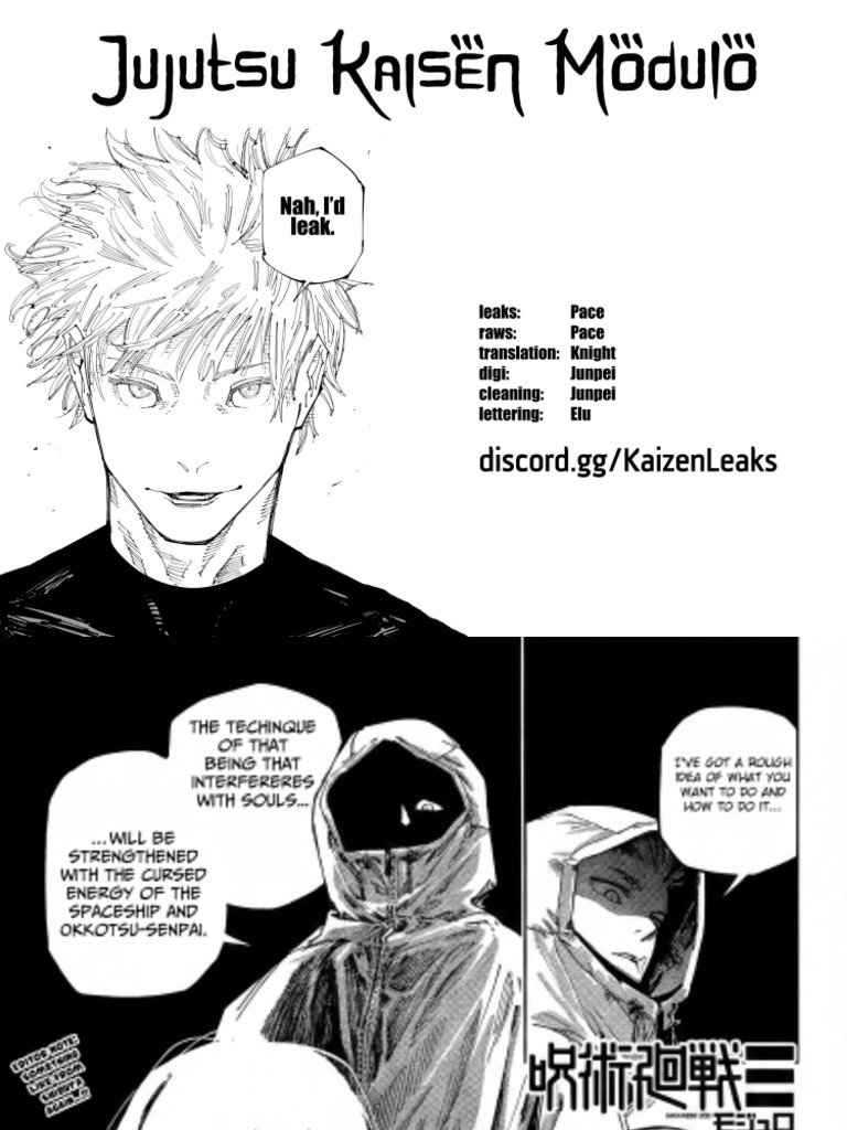 (CH - 22) Jujutsu Kaisen Modulo | PDF