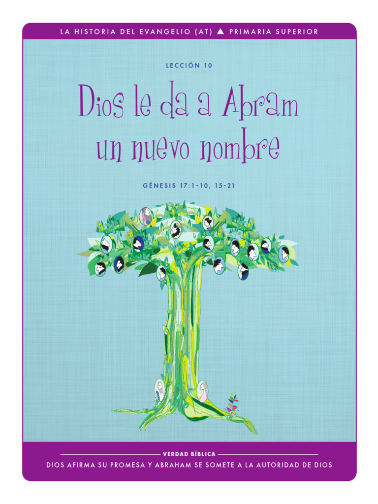 HEN - Semana 10 - Dios Le Da Un Nuevo Nombre a Abram - PS | PDF ...