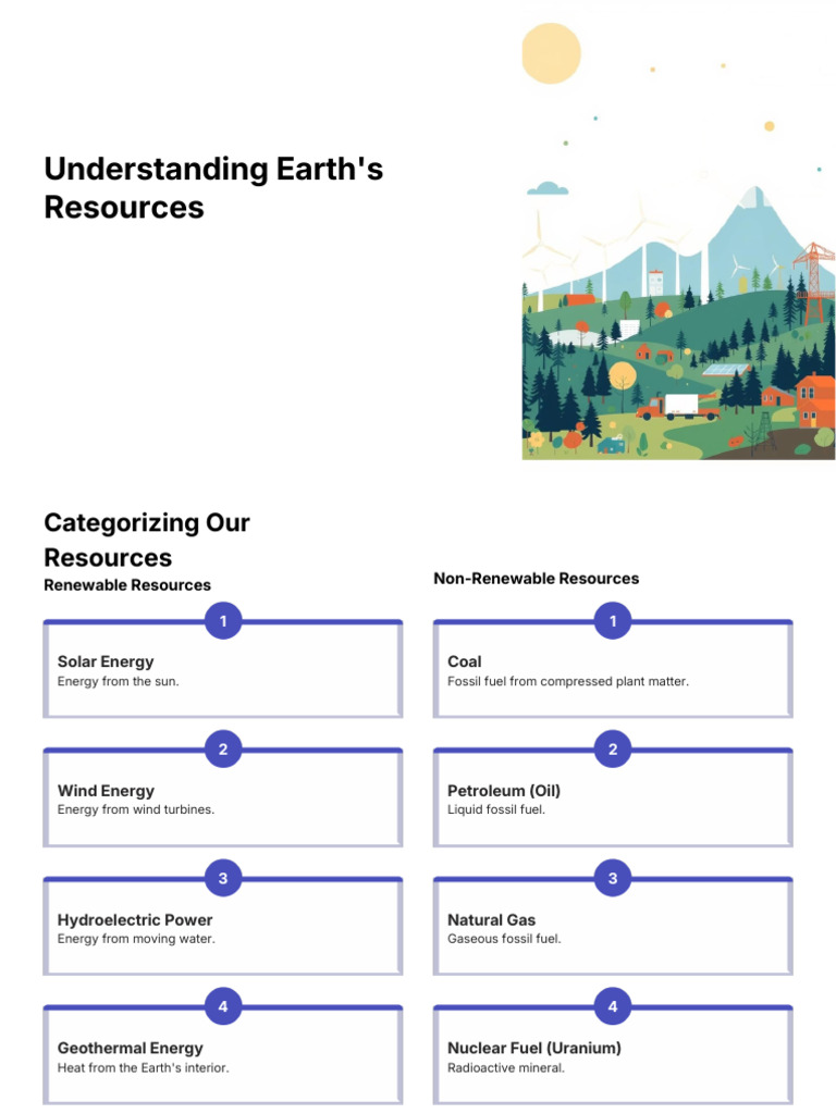 Understanding Earths Resources PDF | PDF | Nuclear Power | Fuels