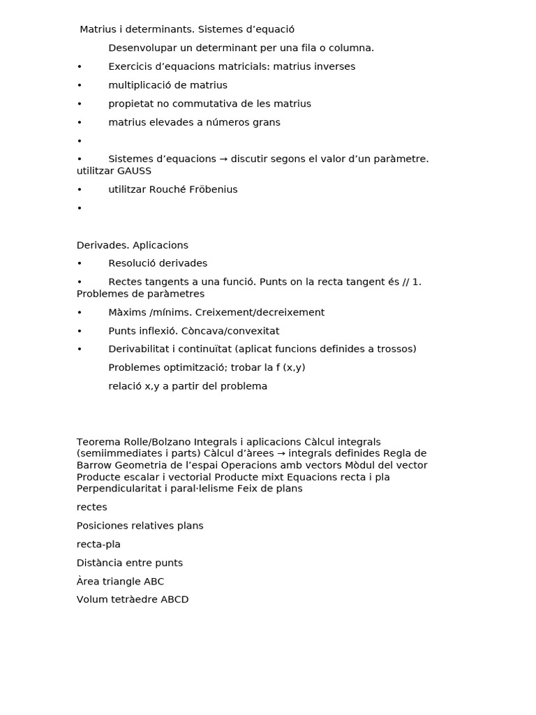 Sistemes Matrius | PDF