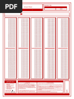 PRC Board Exam Answer Sheet Guide | PDF
