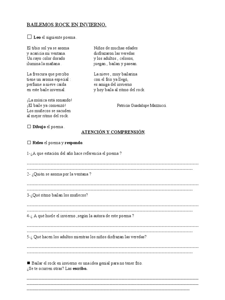 Actividades Lengua 3er Grado | PDF | Poesía | Clásicos