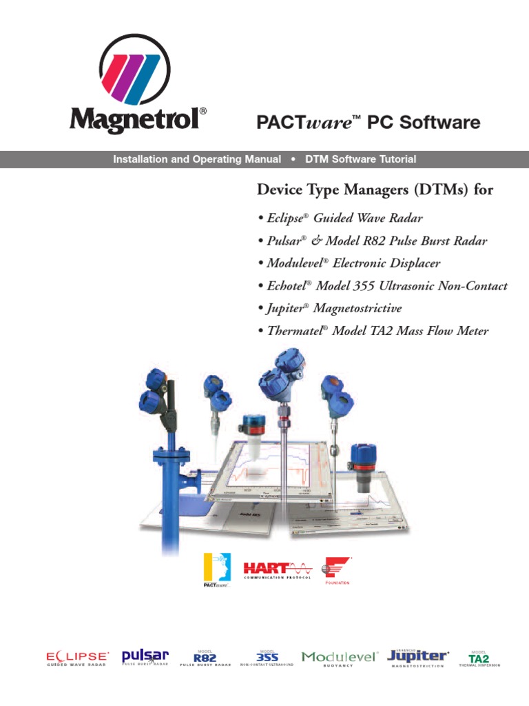 Pactware PC Software: Device Type Managers (DTMS) For | PDF | Online ...