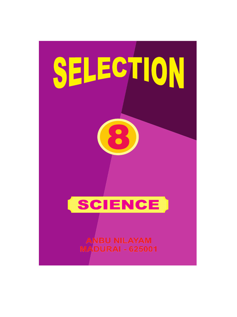 8th Standard Science Study Material English Medium PDF Download | PDF ...