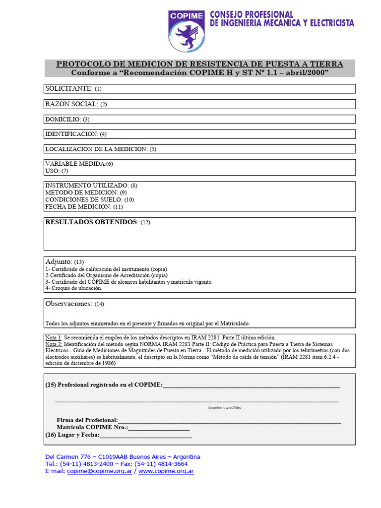 Protocolo COPIME | PDF