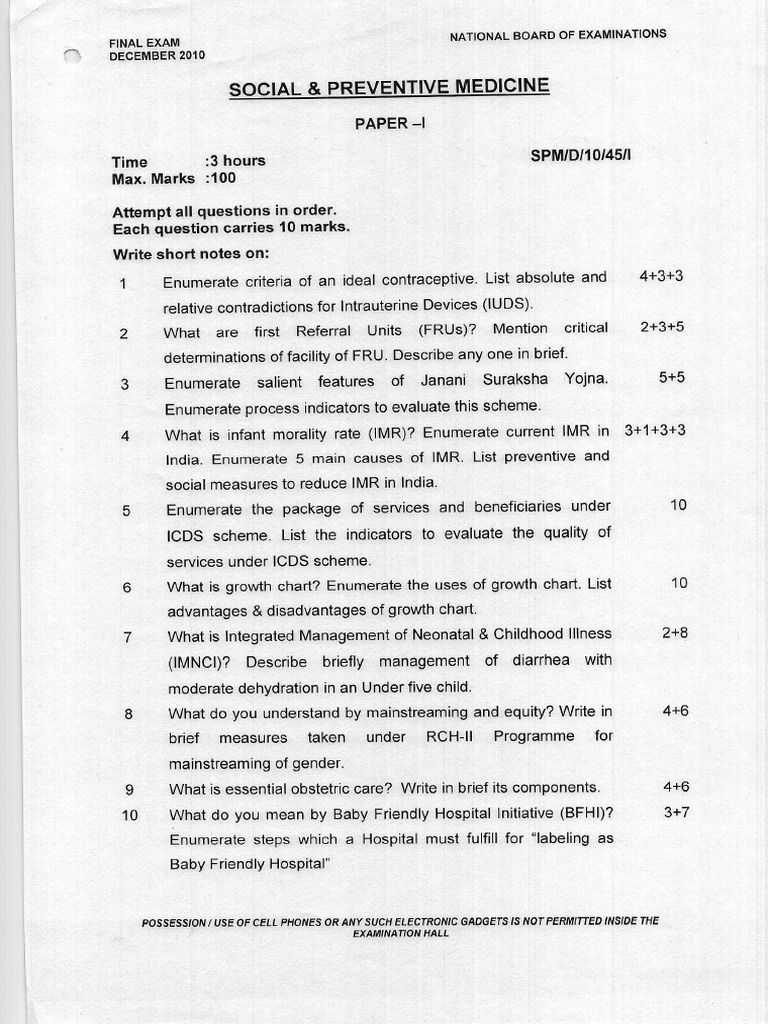 National Examination Board SPM Questions | PDF | Health Sciences ...