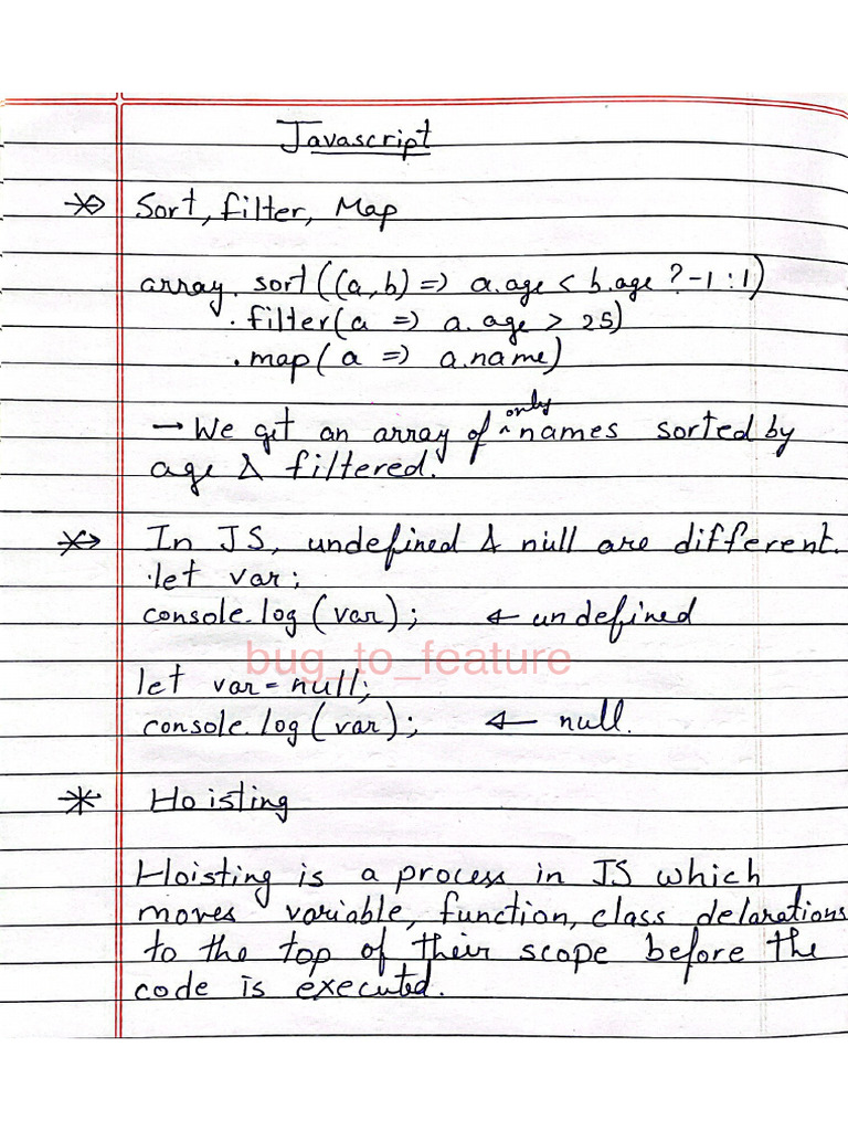 Javascript Notes by Centipede 2 | PDF