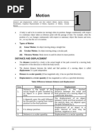 Class 9 Physics: Motion Questions Guide | PDF
