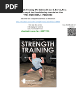Essentials of Strength Training 4th Ed PDF | PDF | Skeletal Muscle ...