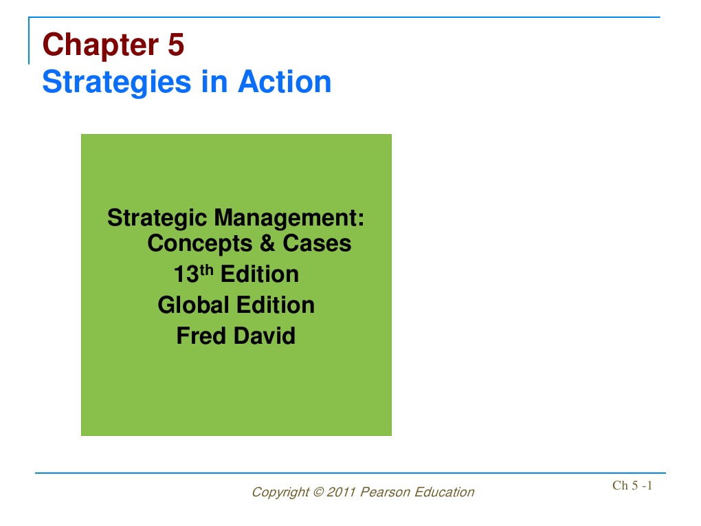 Strategies in Action | PDF | Strategic Management | Mergers And ...