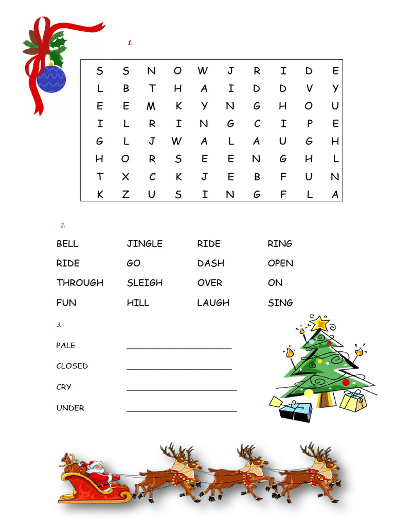 38816 Jingle Bells Activity | PDF
