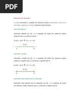 Intervalos y Su Representación Gráfica | PDF | Intervalo (Matemáticas) | Álgebra abstracta