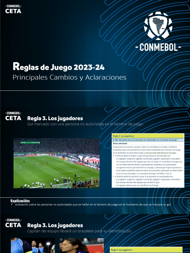 Modific Reglas 2023 24 ESP | PDF