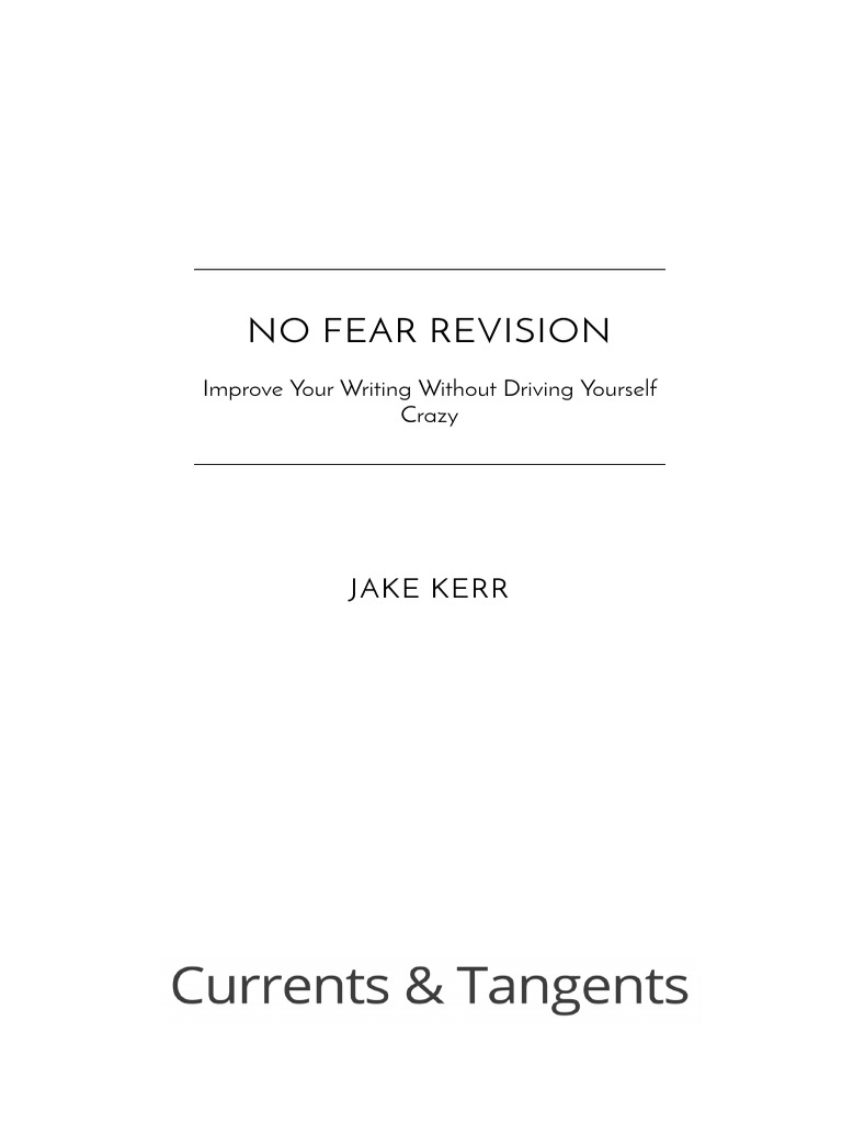 No-Fear-Revision-Print | PDF | Reason | Narrative