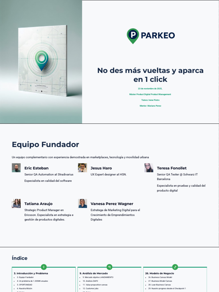 Entrega Final - Material - Equipo Rojo - Parkeo - Master Digital ...