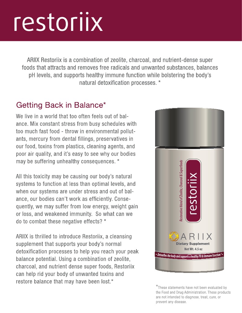 Restoriix | PDF | Zeolite | Pharmaceutical Drug