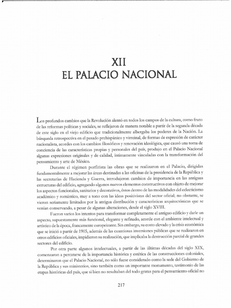 Efrain Castro Palacio Nacional 6 | PDF