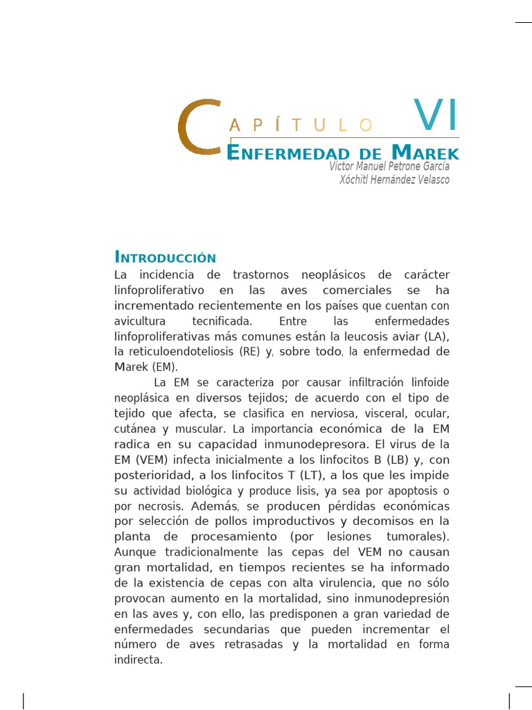 Marek 1 | PDF | Virus | Anticuerpo