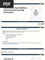 CAD Completion Guide for Importers | PDF | Customs | Canadian Dollar