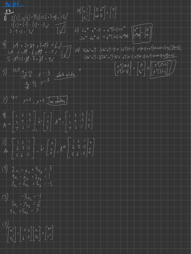 Linear Algebra | PDF